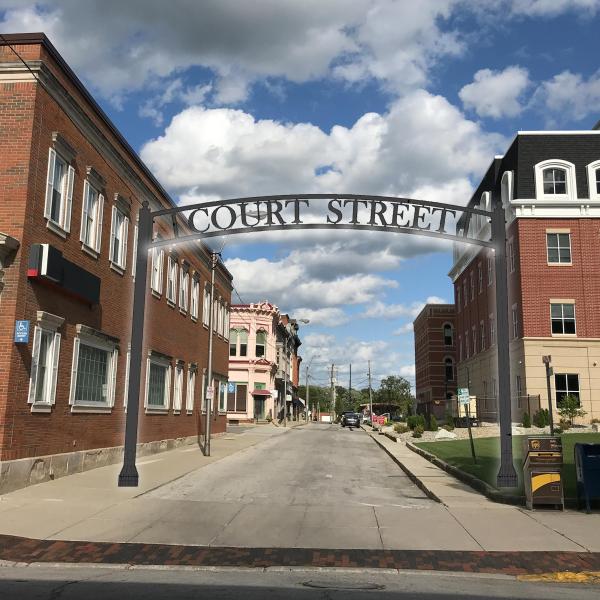 Downtown Tiffin Announces Court Street Arch Installation - Downtown Tiffin